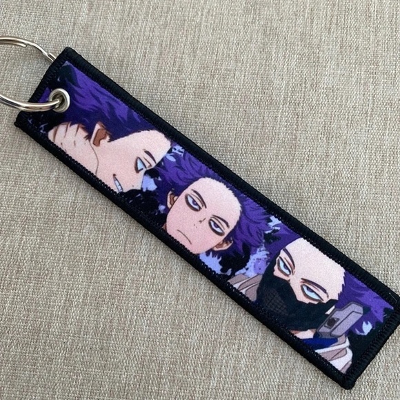 Accessories | New My Hero Academia Hitoshi Shinso Jet Tag Keychain ...
